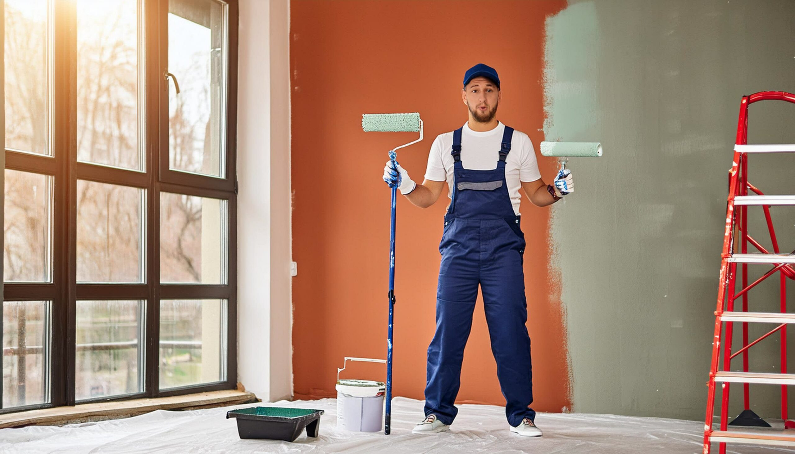 Peindre les murs correctement