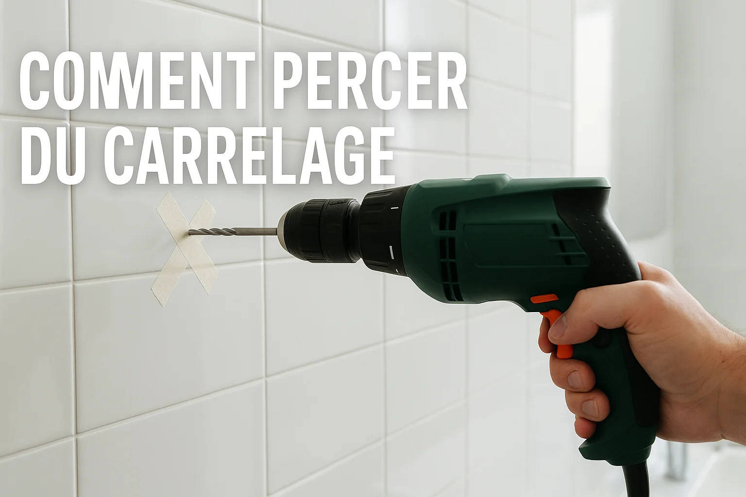 Comment percer du carrelage sans risque : guide complet et astuces